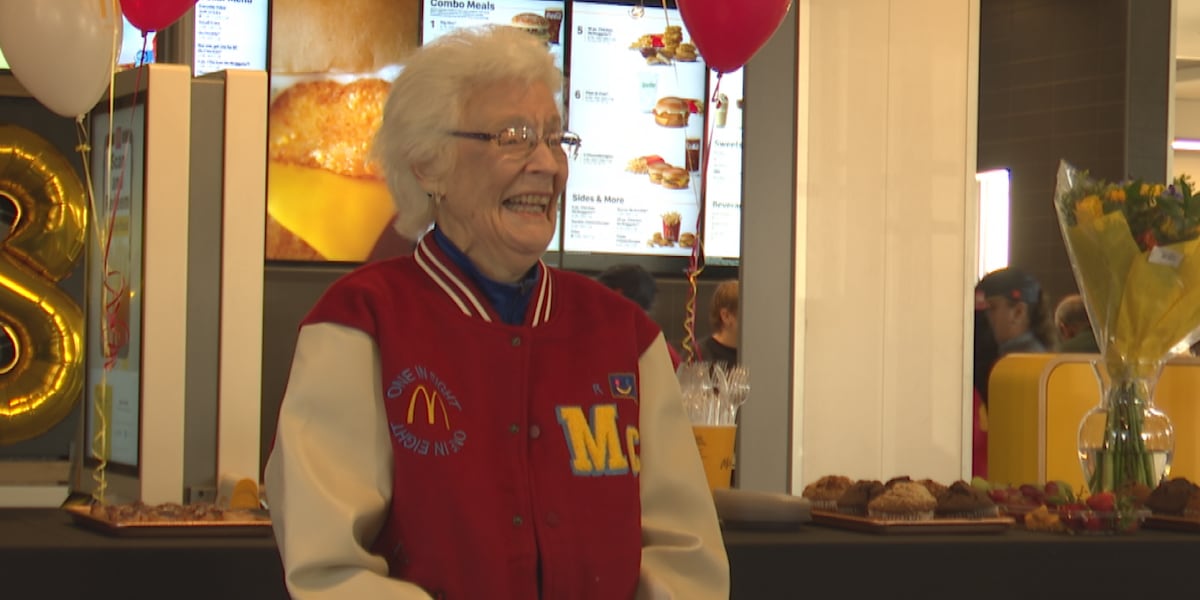 91 Year Old Woman Celebrated 19 Years Of Dedicated Service At Mcdonalds