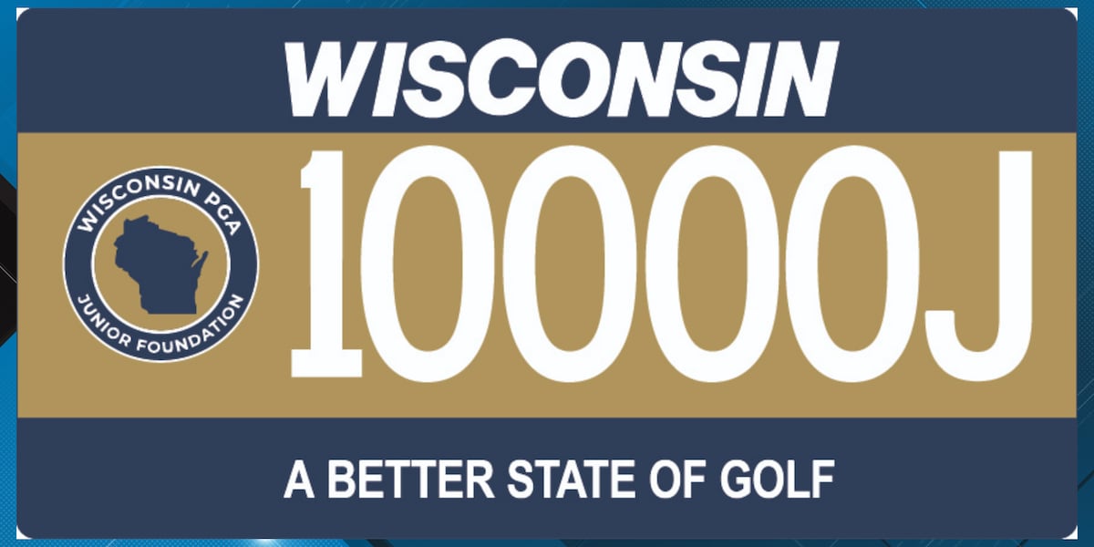 DMV releases newly designed Golf Wisconsin license plate DMV releases newly designed Golf Wisconsin license plate